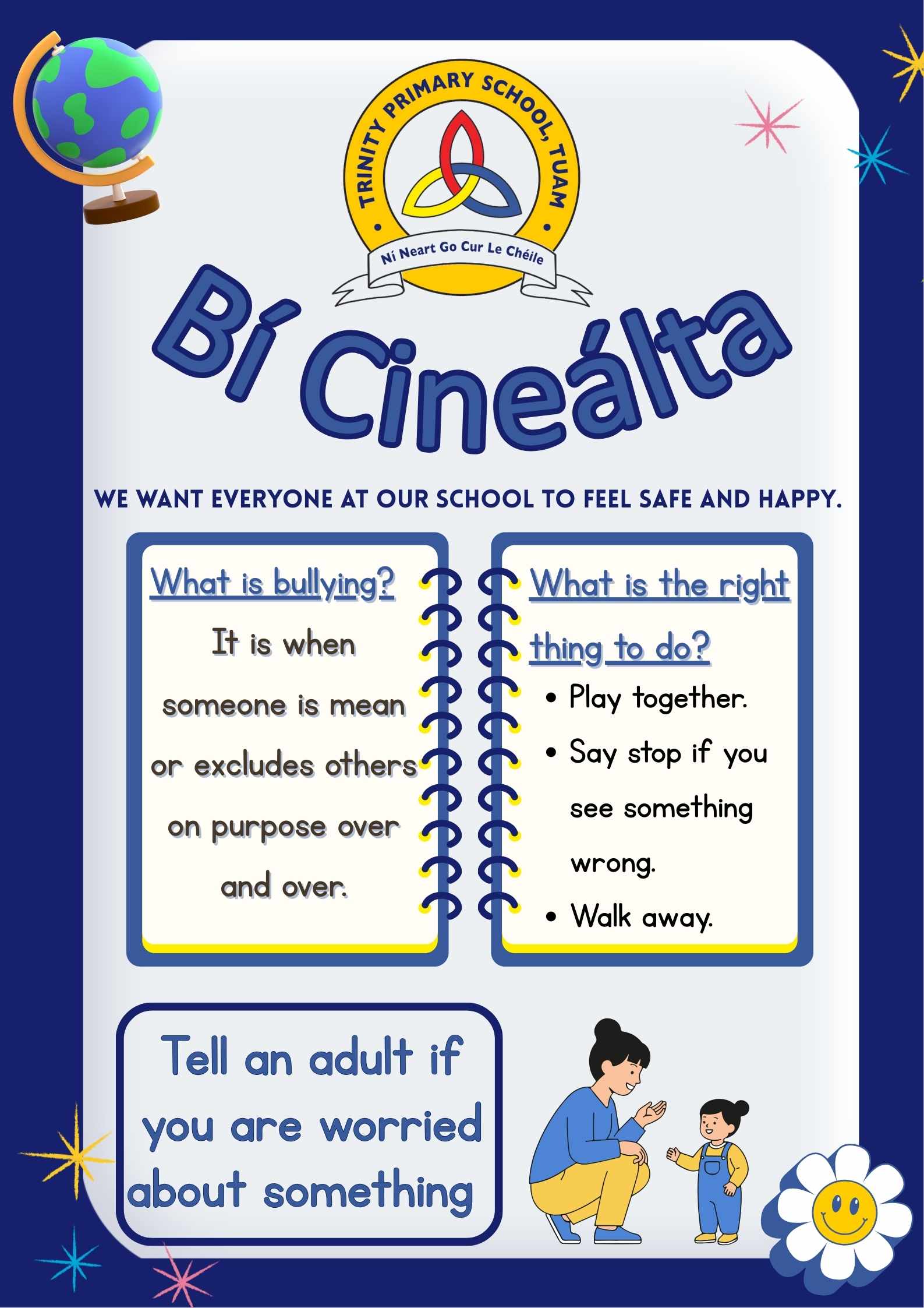 Bí Cineálta – Bunscoil na Tríonóide